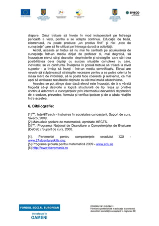 Evaluarea proiectelor 2 | DOC