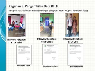 EVALUASI AKTUALISASI DATA RUMAH TIDAK LAYAK HUNI (RTLH).pptx