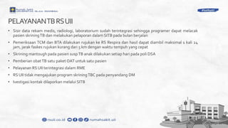 Evaluasi Capaian Pelayanan TB RS UII Tahun 2023.pptx