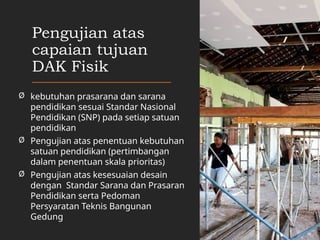 Evaluasi DAK Fisik dan Non Fisik bidang pendidikan | PPTX