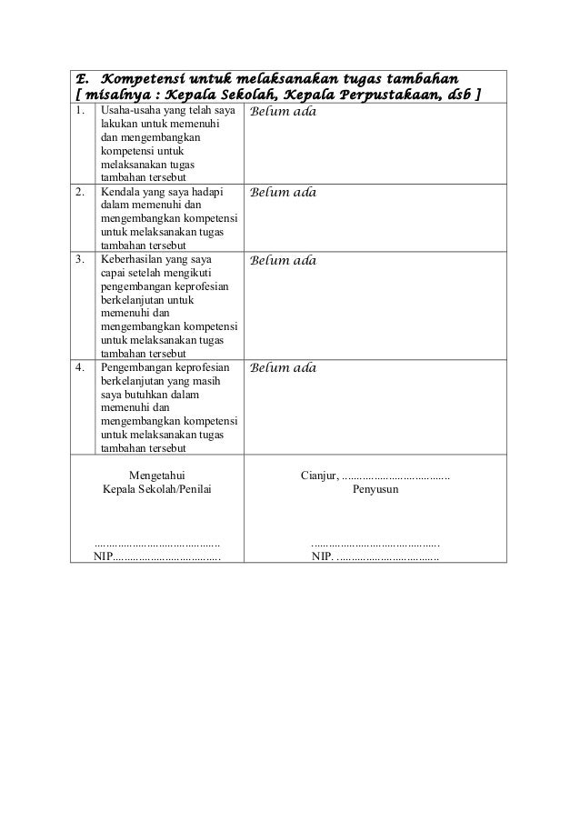 Contoh Pengisian Format Evaluasi Diri Guru - Delinewstv Contoh Pengisian Format Evaluasi Diri Guru - Delinewstv