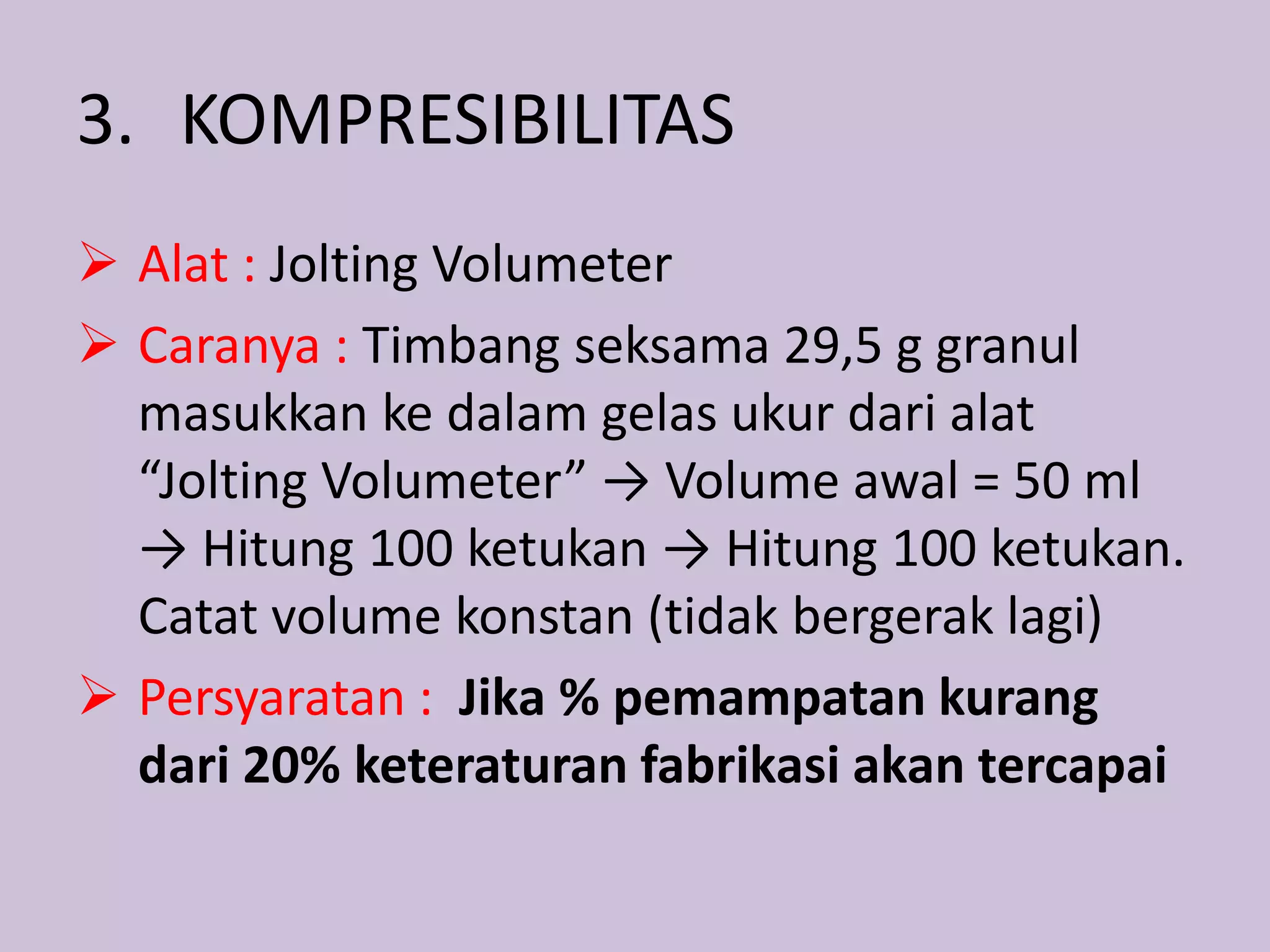 Evaluasi Granul | PPTX