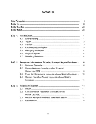 Evaluasi kebijakan dalam rangka unclos 1982 dekin | PDF
