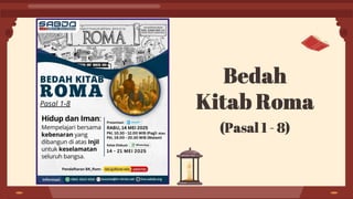 Evaluasi Keseluruhan Kelas Bedah Kitab Roma | PPT