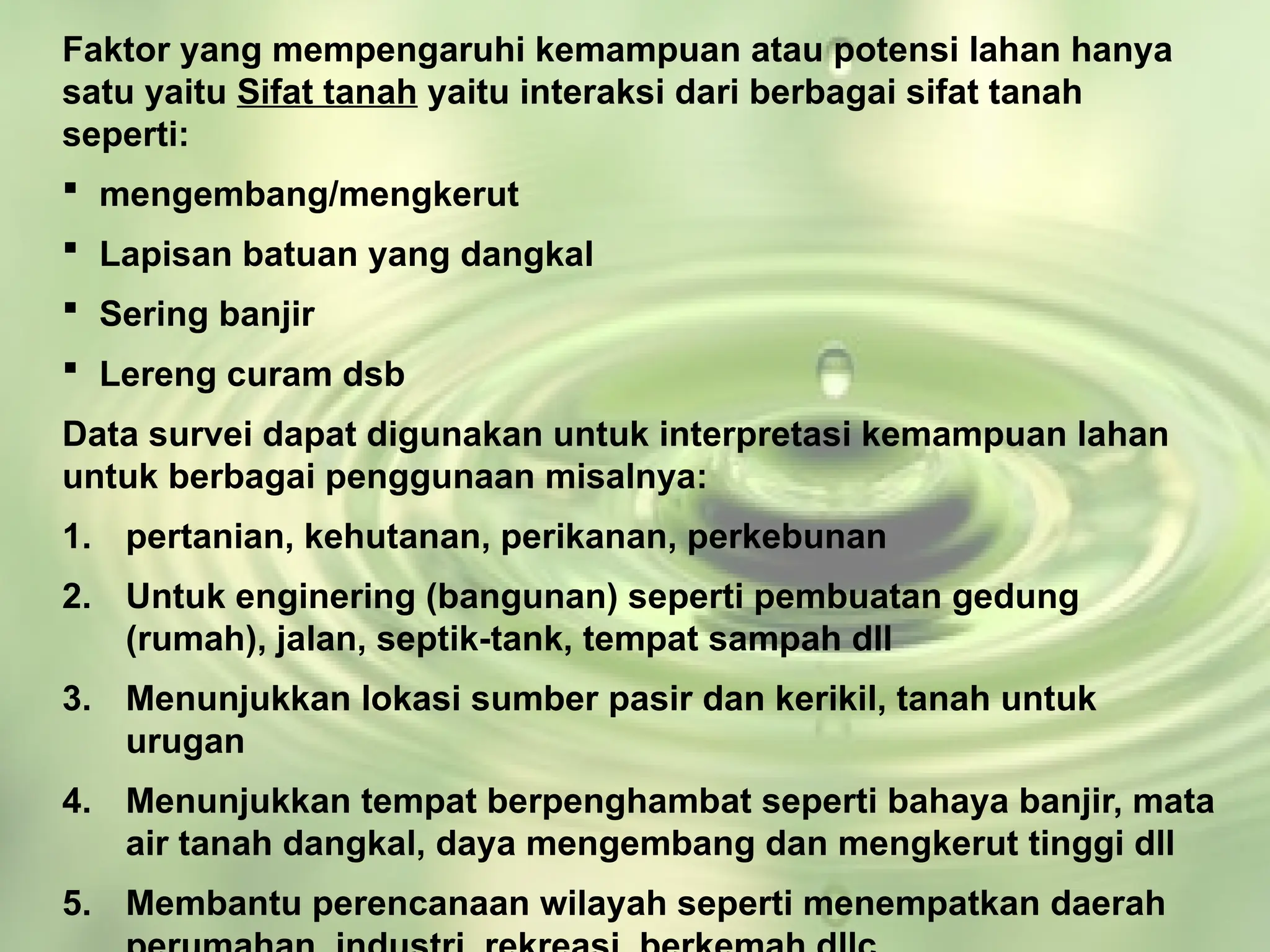 EVALUASI KESESUAIAN LAHAN MATERI 3.pptx