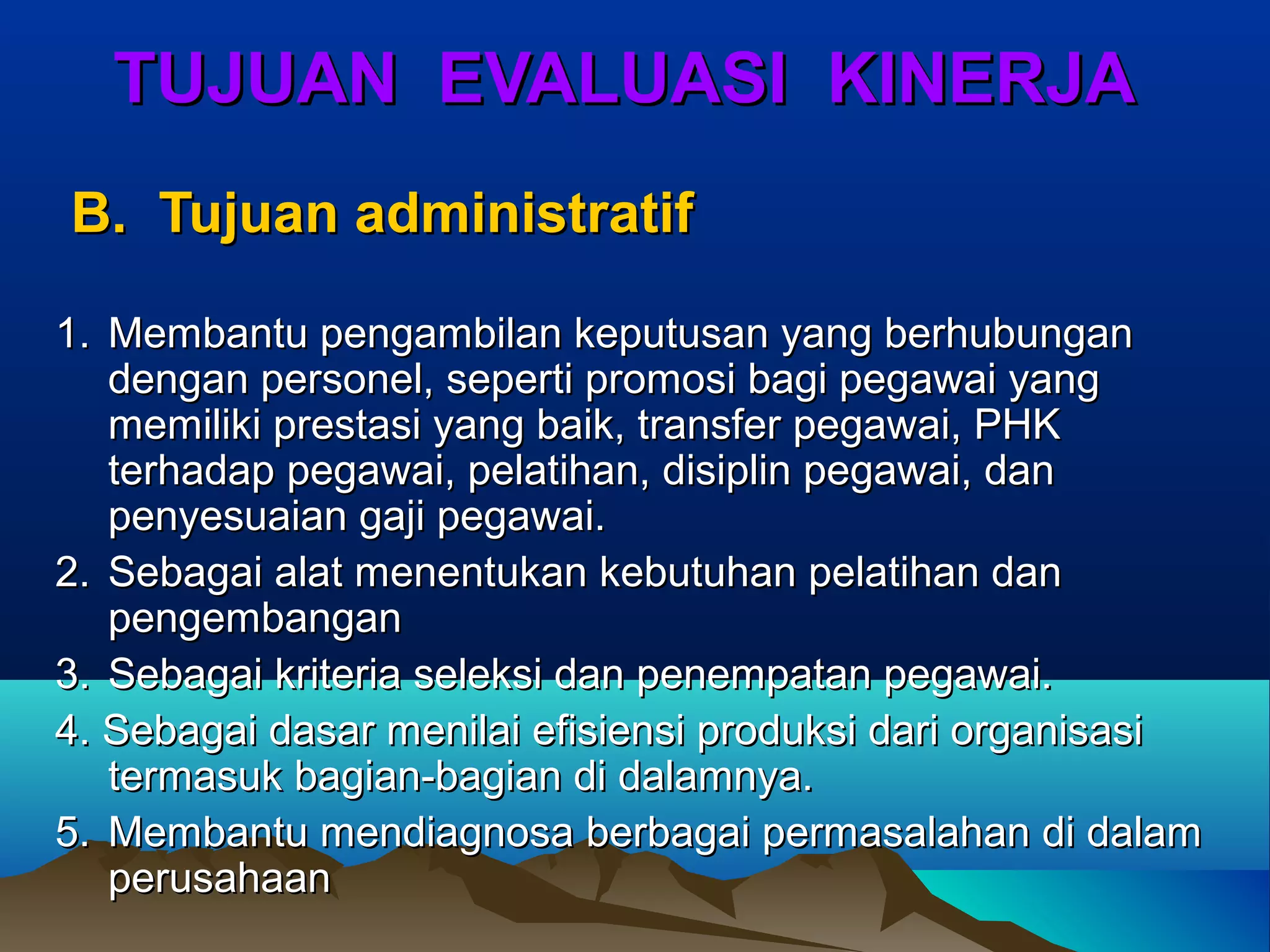 Evaluasi Kinerja - Performance Appraisal | PPT