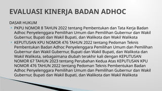 EVALUASI KINERJA PENYELENGGARA PEMILU 2024.pptx