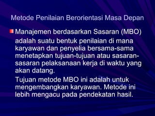 Evaluasi kinerja (18 1-07) | PPT