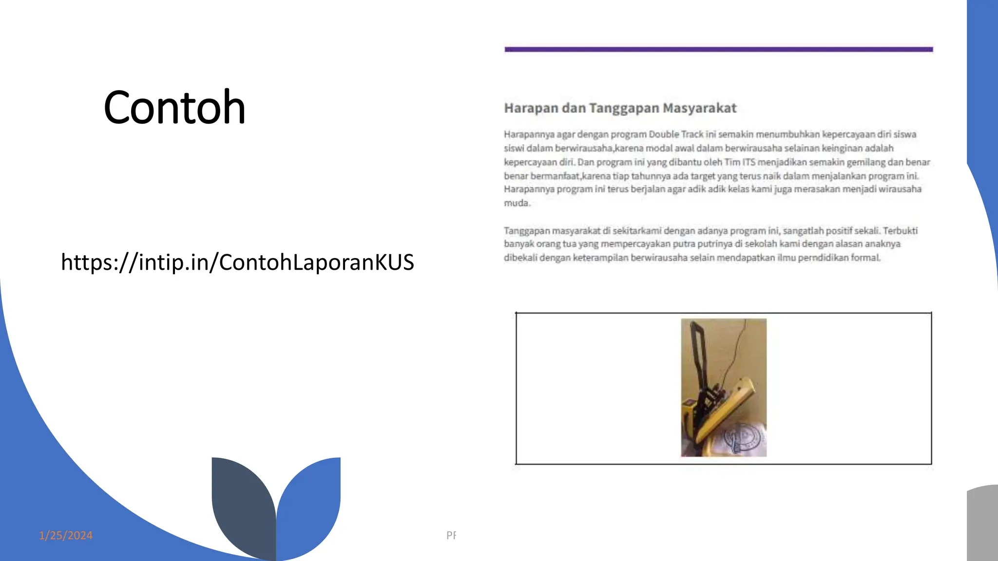 Evaluasi KPP Program Dual Track Provinsi Kaltim | PPT