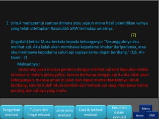 Evaluasi dalam Pendidikan Islam | PPTX
