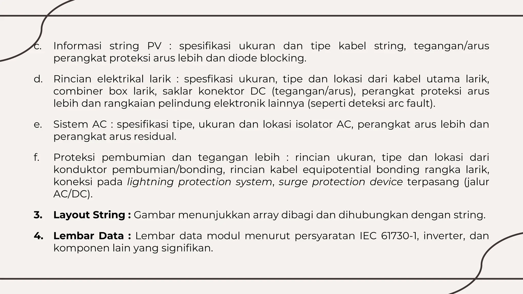standar dan peraturan evaluasi PLTS.pptx