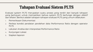 standar dan peraturan evaluasi PLTS.pptx