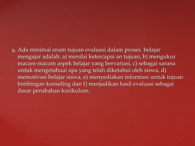 AFI PARNAWI, M.Pd. Evaluasi pembelajaran | PPTX