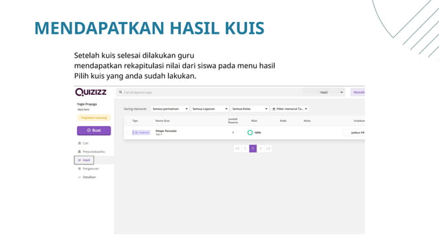 Evaluasi Pembelajaran Menggunakan Quizizz.pptx