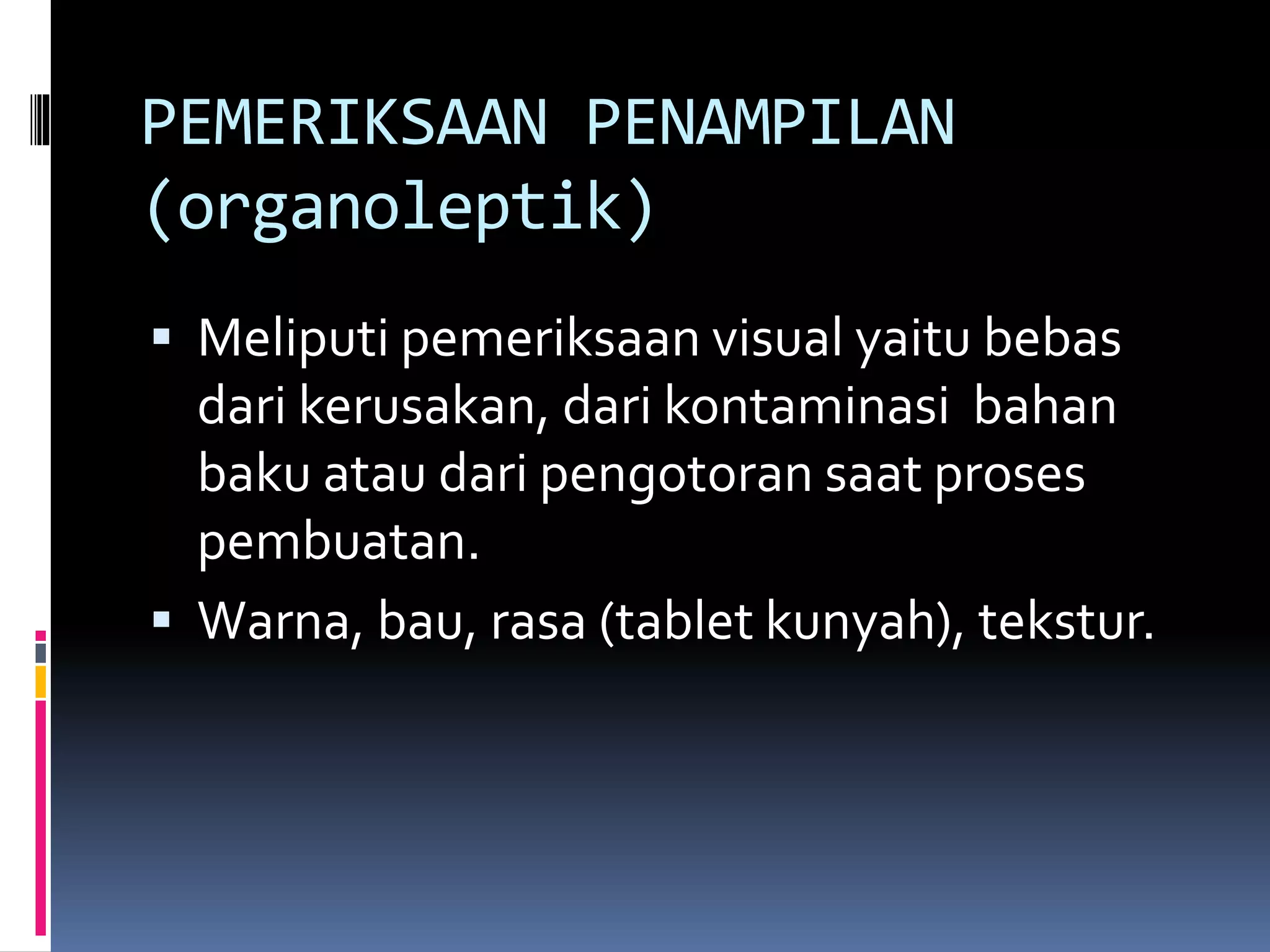 Evaluasi tablet | PPTX