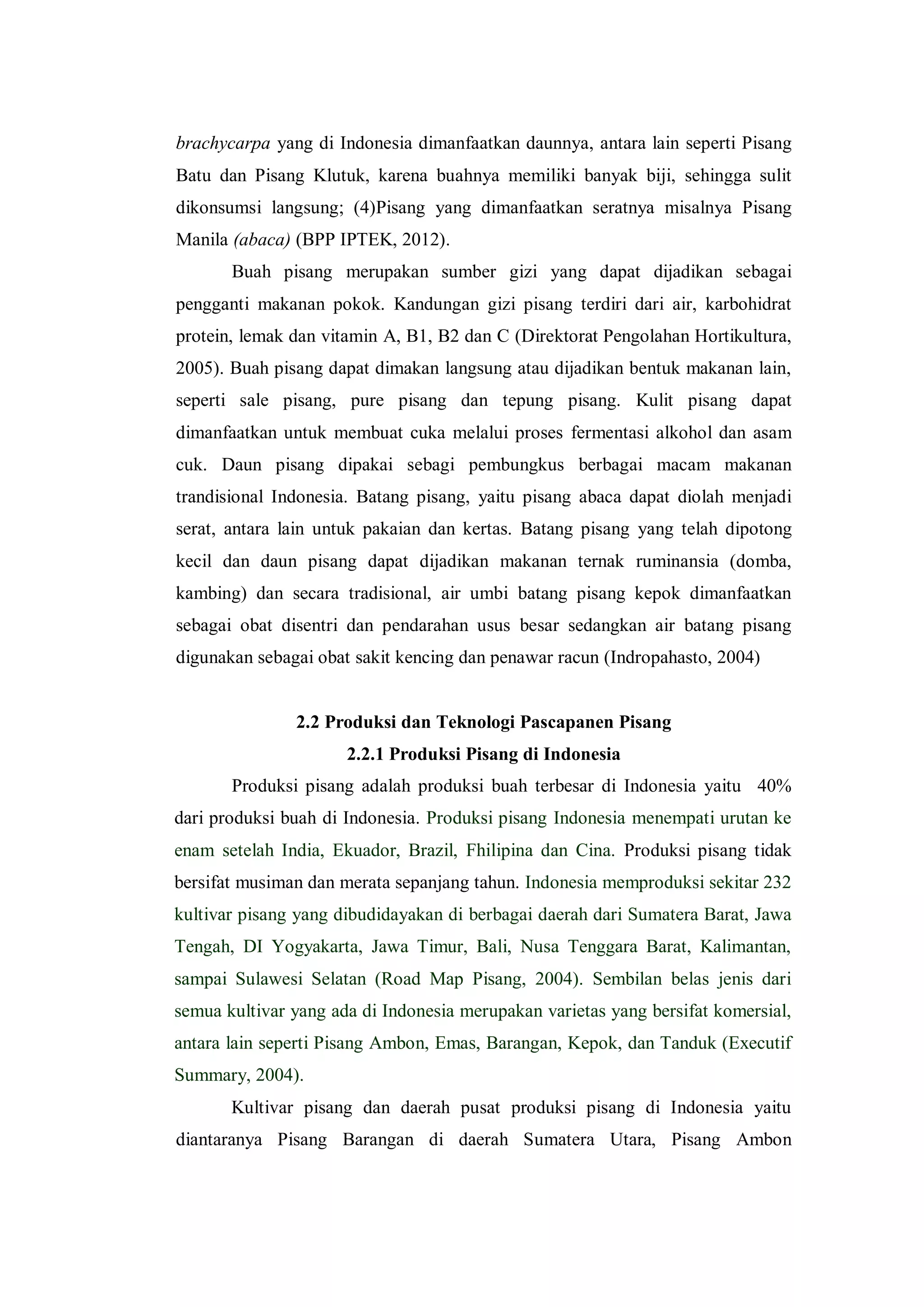 Evaluasi tepung pisang ambon dan pisang raja ( dendhy pratama .y) | PDF