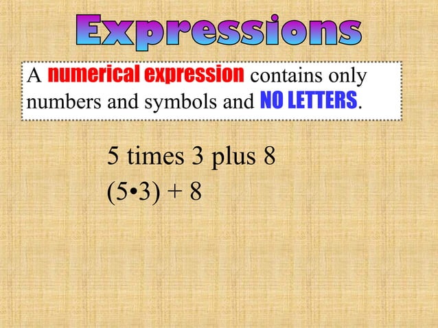 Evaluating Algebraic Expressions Ppt Programming Languages Computing