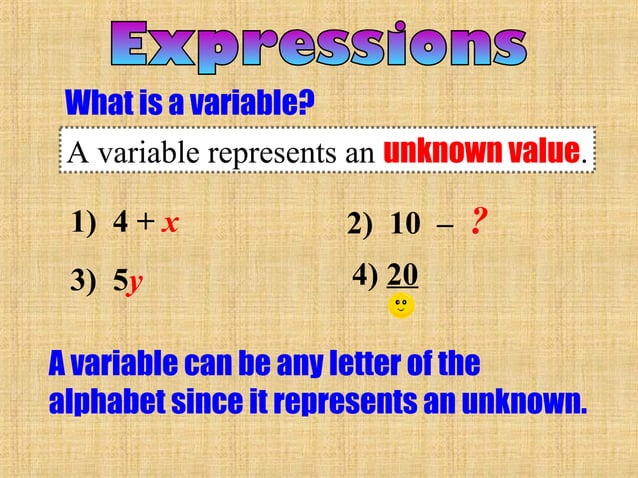 Evaluating Algebraic Expressions | PPT | Programming Languages | Computing