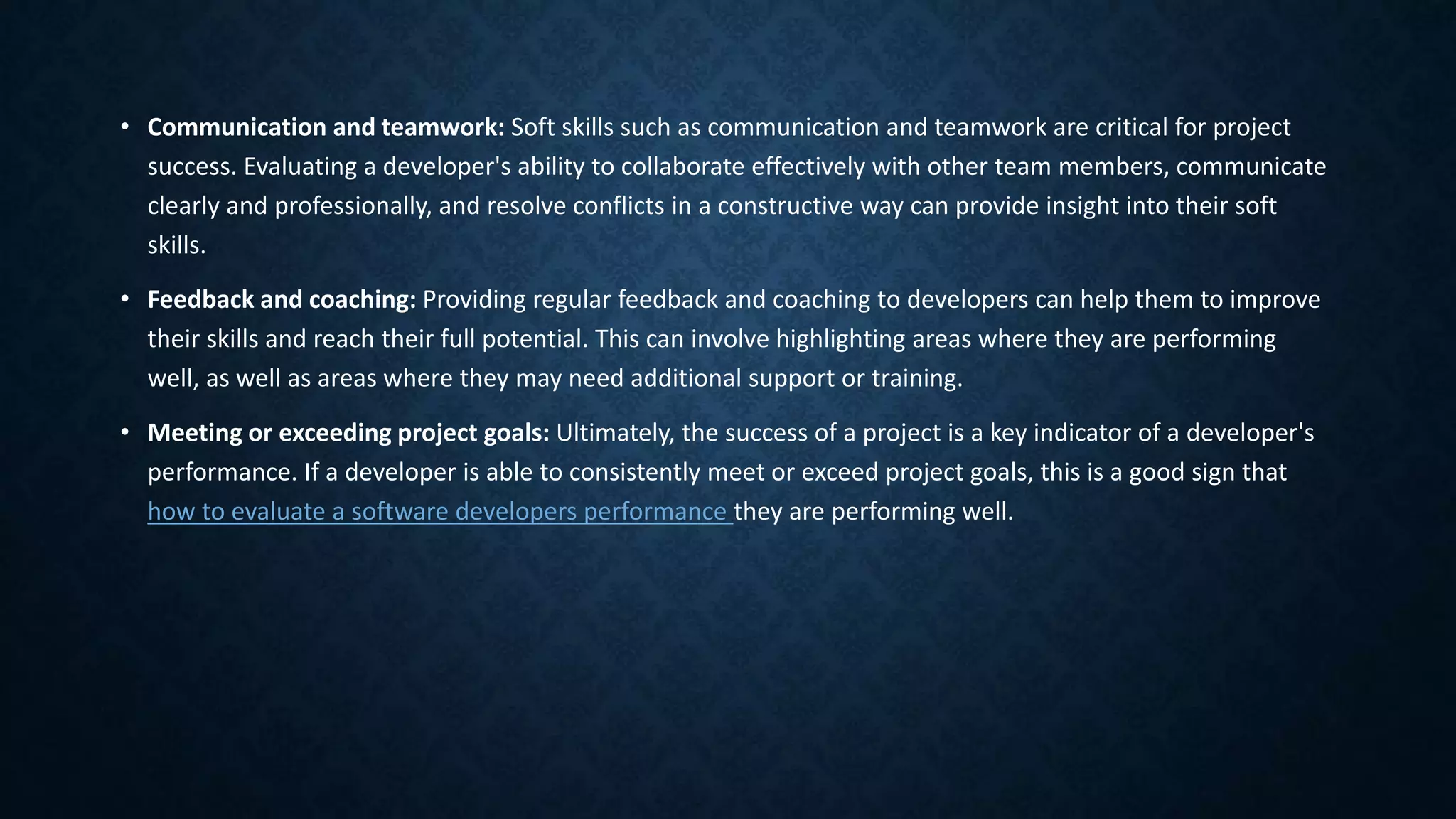 evaluate a software developers performance.pptx