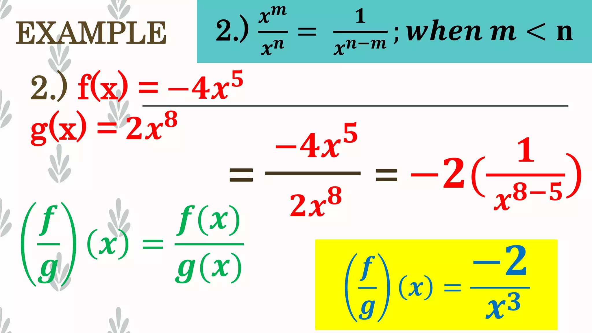 Evaluate Functions And Fundamental Operations Of Functions Pptx