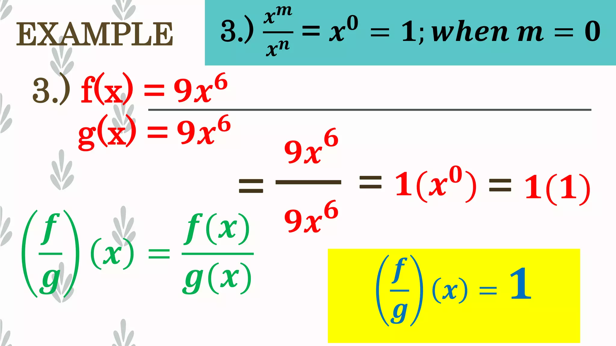 Evaluate functions & fundamental operations of functions | PPTX