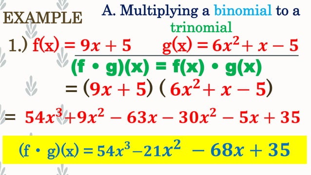 Evaluate Functions And Fundamental Operations Of Functions Pptx