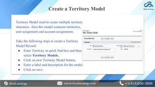 Evaluate sales performance with territory management | PPT