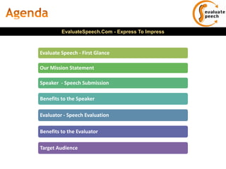Evaluate Speech - Improve Public Speaking Skills | PDF | Web ...