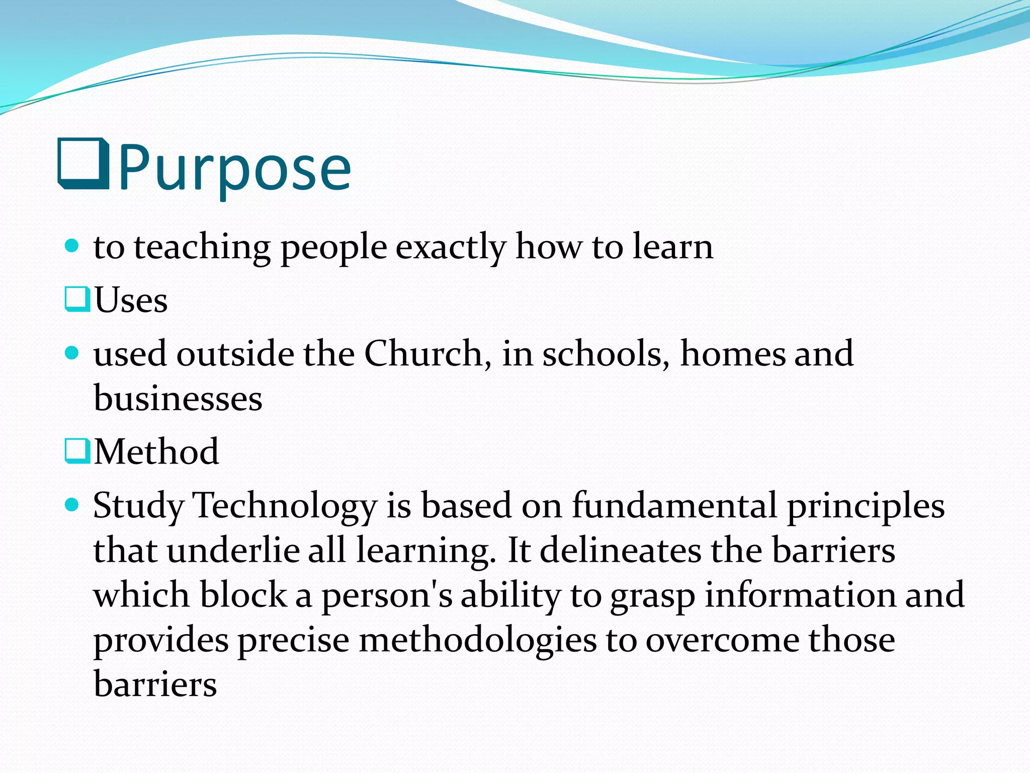 Evaluate study in technology | PPTX