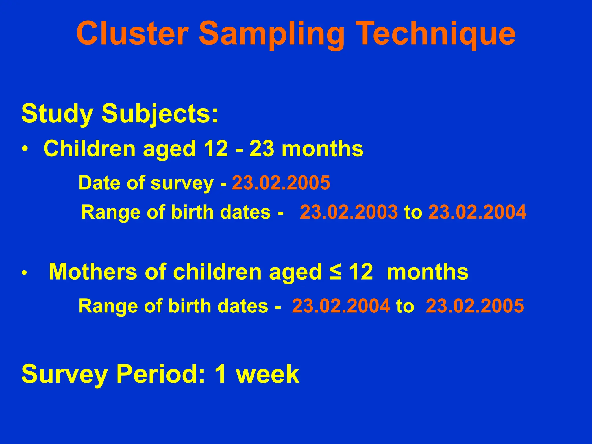 EVALUATE VACCINATION COVERAGE - NIS MOHFW.ppt