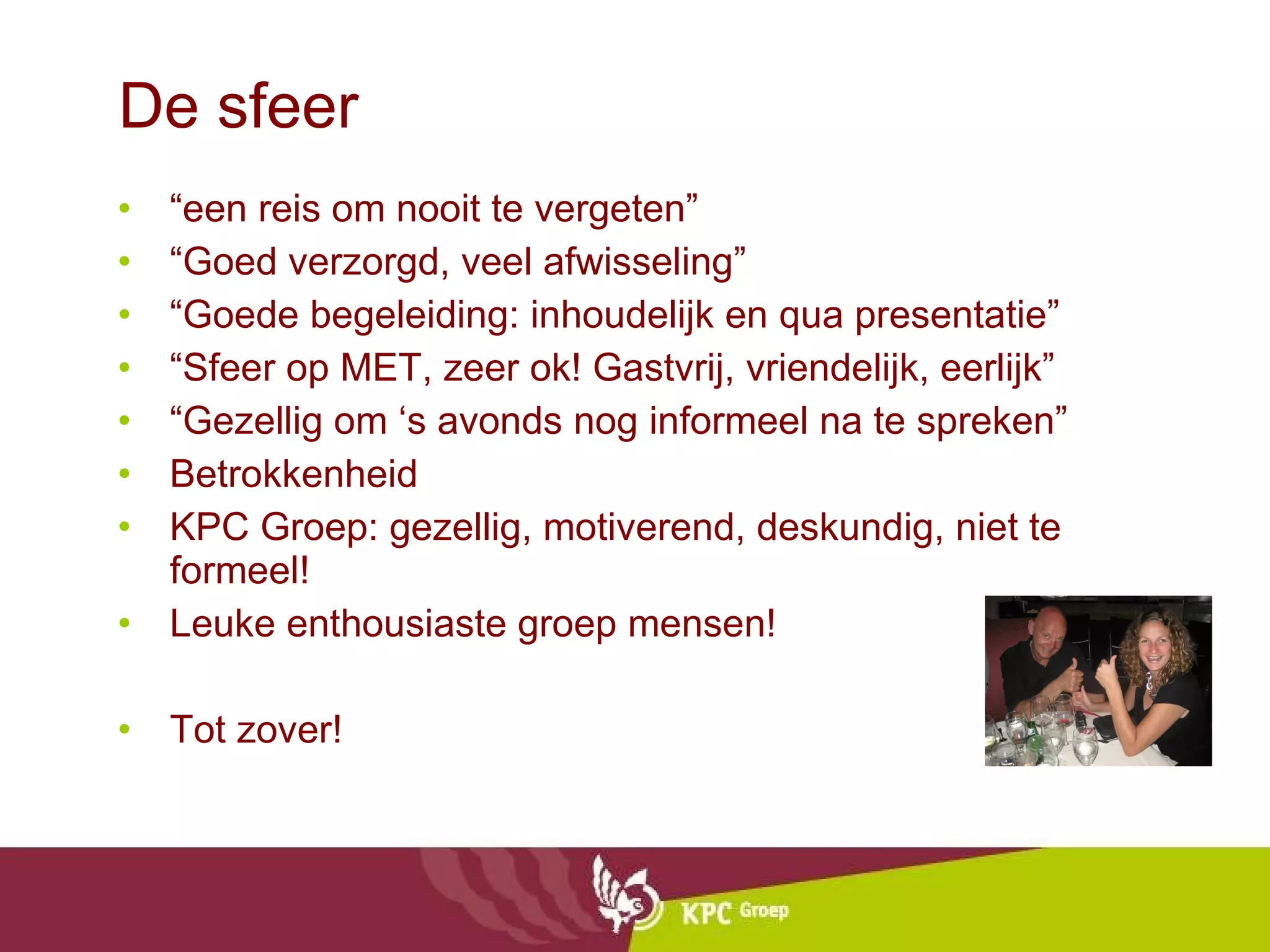 Evaluatie big picture studiereis 2011 | PPT