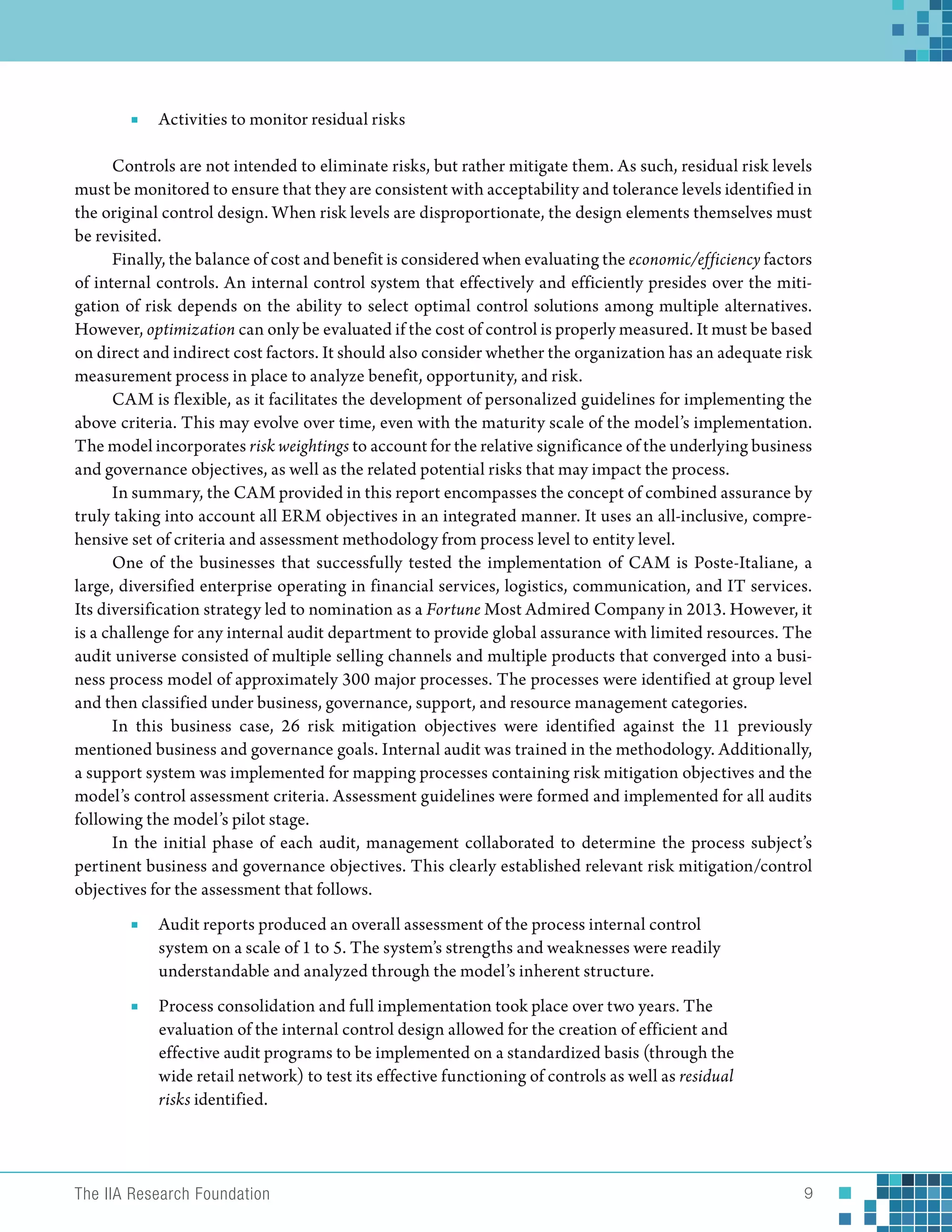 Evaluating internal-control-systems | PDF