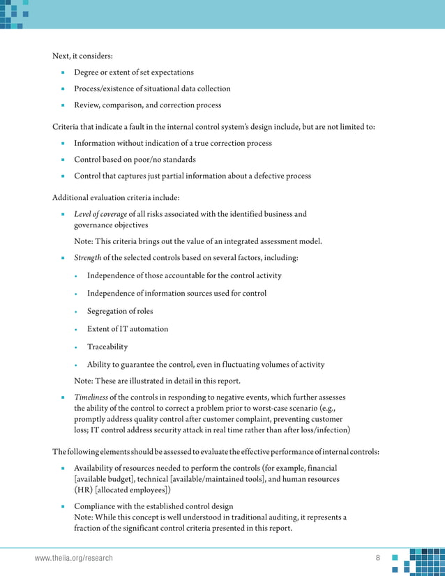 Evaluating internal-control-systems | PDF