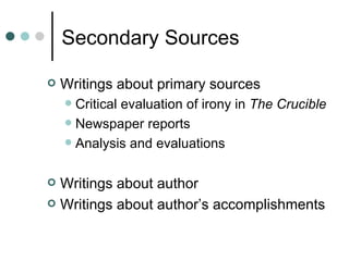 Evaluating Sources | PPT