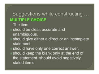 Evaluating student-learning (1) | PPT