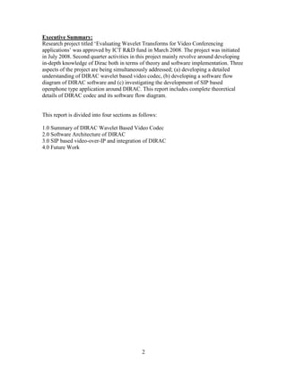 Evaluating Wavelet Tranforms for Video Conferencing Applications | PDF | Video Software ...