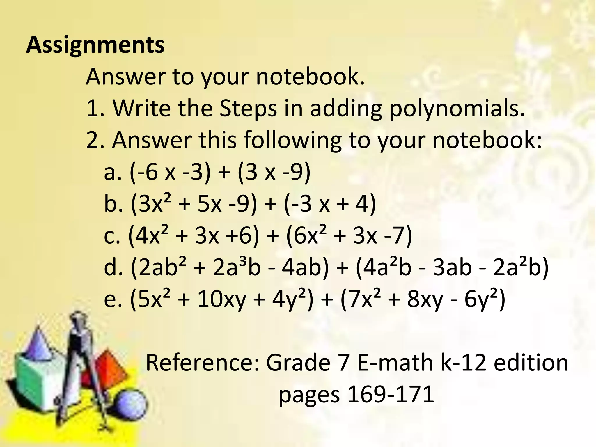 Evaluating algebraic expressions | PPTX