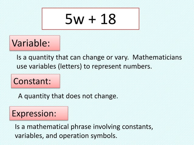 Evaluating Algebraic Expressions With Substitution Answers Pptx Physics Science