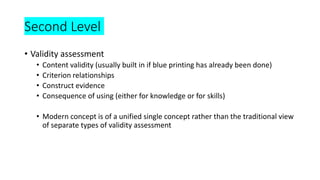 Evaluating Assessment in medical education.pptx