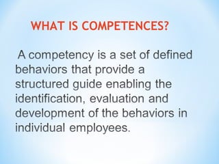 Evaluating competences | PPT