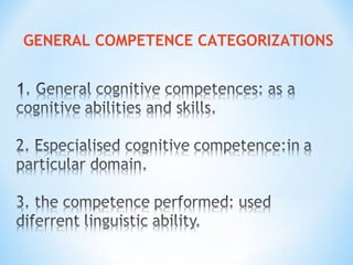 Evaluating competences | PPT