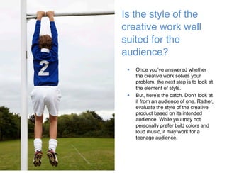 Evaluating creative briefs | PDF