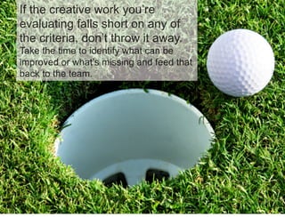 Evaluating creative briefs | PDF