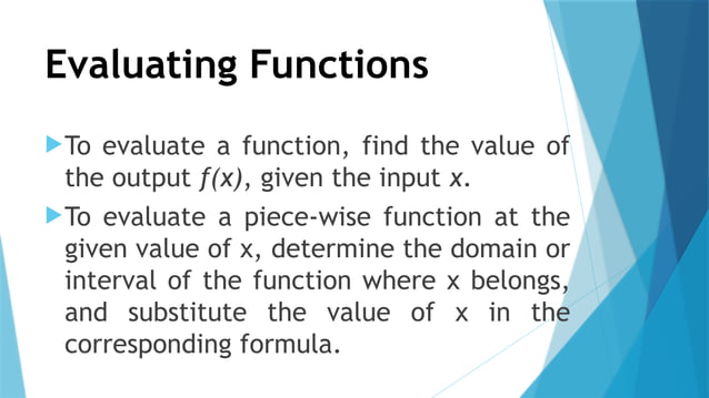 "Mastering Function Evaluation: A Step-by-Step Guide" | PPTX