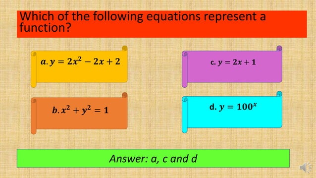 Evaluating functions | PPTX
