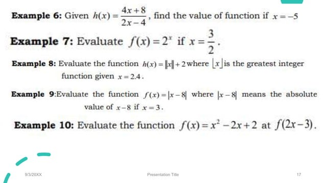 Evaluating Functions.pptx