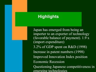 Evaluating japanese technological competitiveness | PPT | Business ...