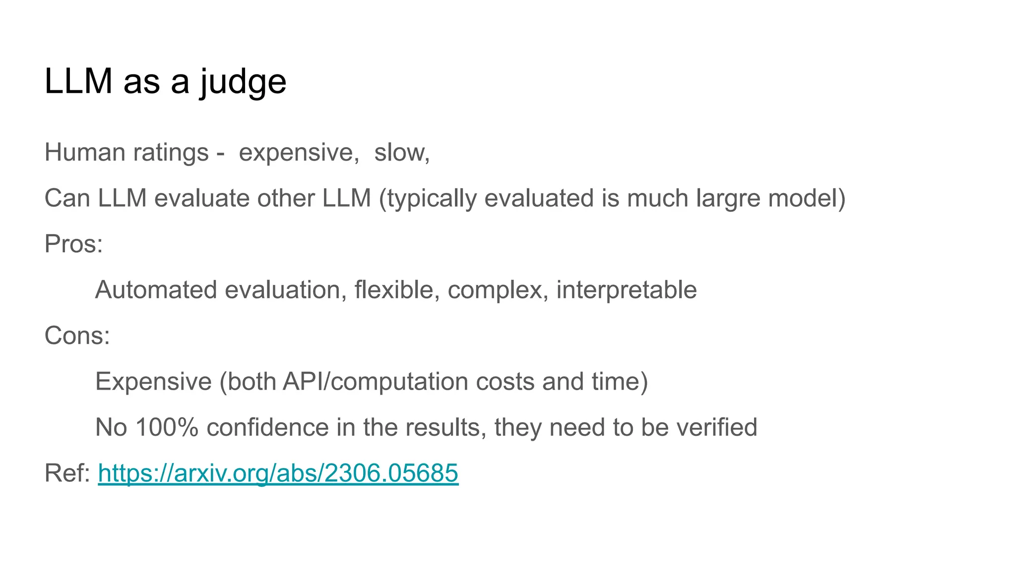 Evaluating LLM Models for Production Systems Methods and Practices - | PDF