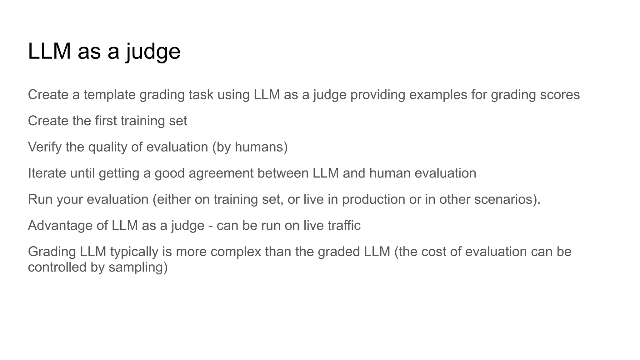 Evaluating LLM Models for Production Systems Methods and Practices - | PDF
