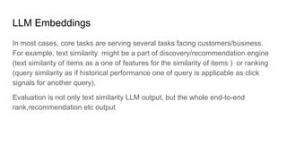 Evaluating LLM Models for Production Systems Methods and Practices - | PDF
